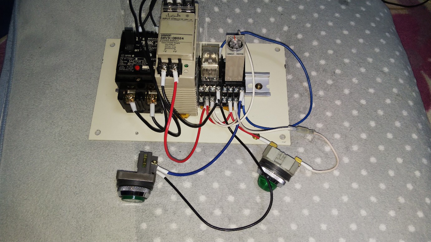 超簡単！電気工作＆配線入門書⑪ タイマー自己保持回路 | よろづ